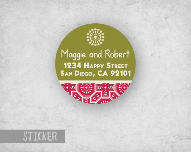 PIL-022 Sticker Label