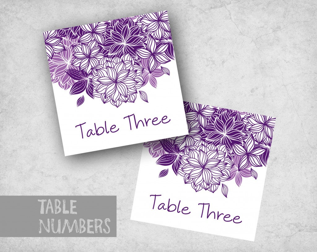 PIL-024 Table Numbers