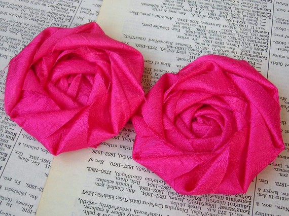 Honeysuckle Pink Rosette