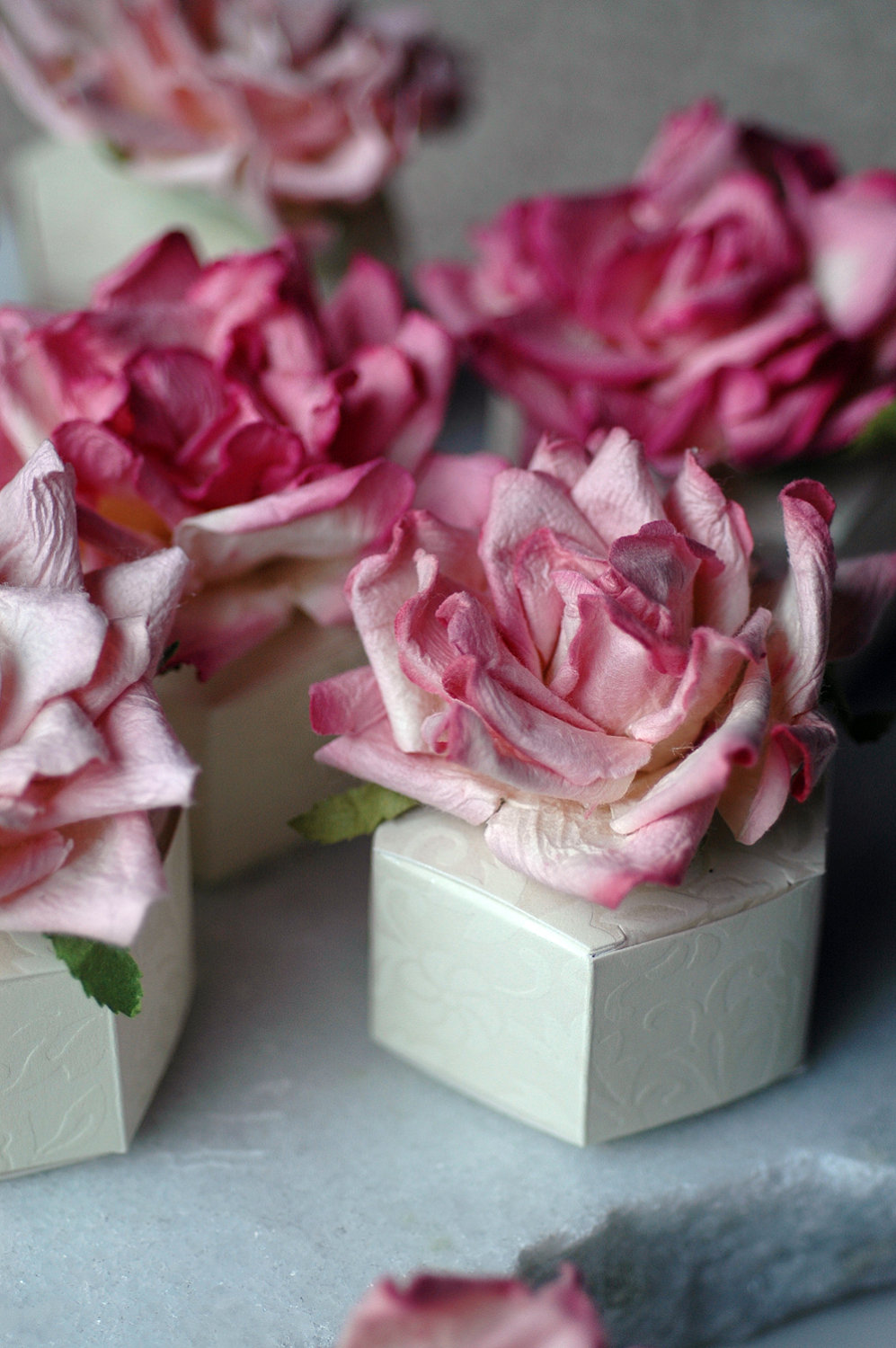 Pretty in Pink Favors Boxes