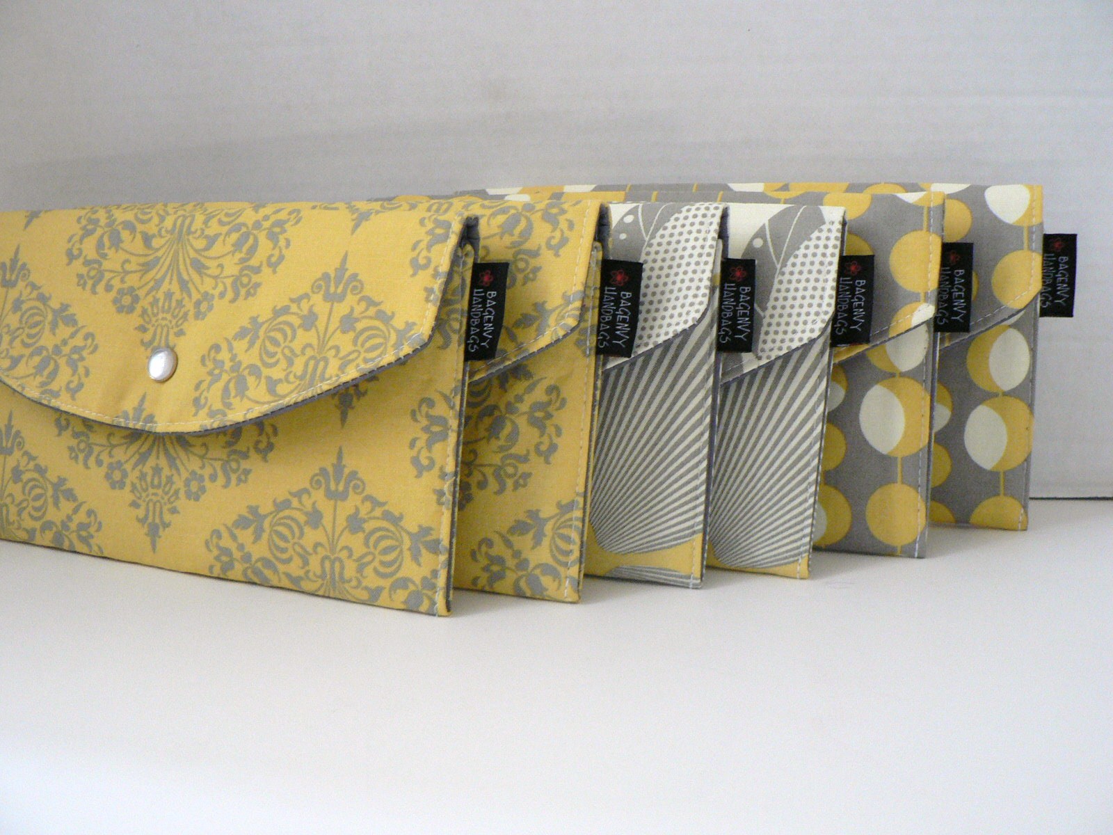 Amy butler collection yellow and grey