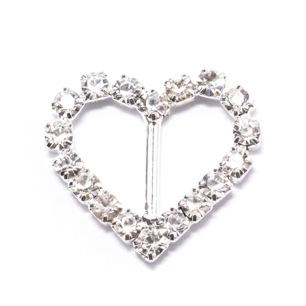 ALL HEART RHINESTONE SLIDER BUCKLE 105