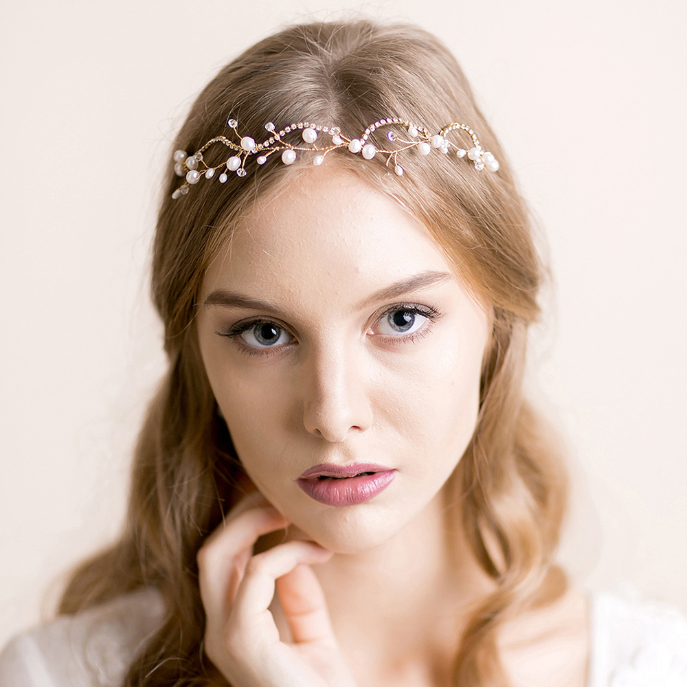 bridal tiara, wedding tiara, tiara, gold, silver, rhinestone, pearl ...