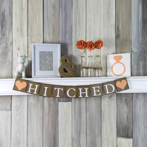 Hitched Wedding banner
