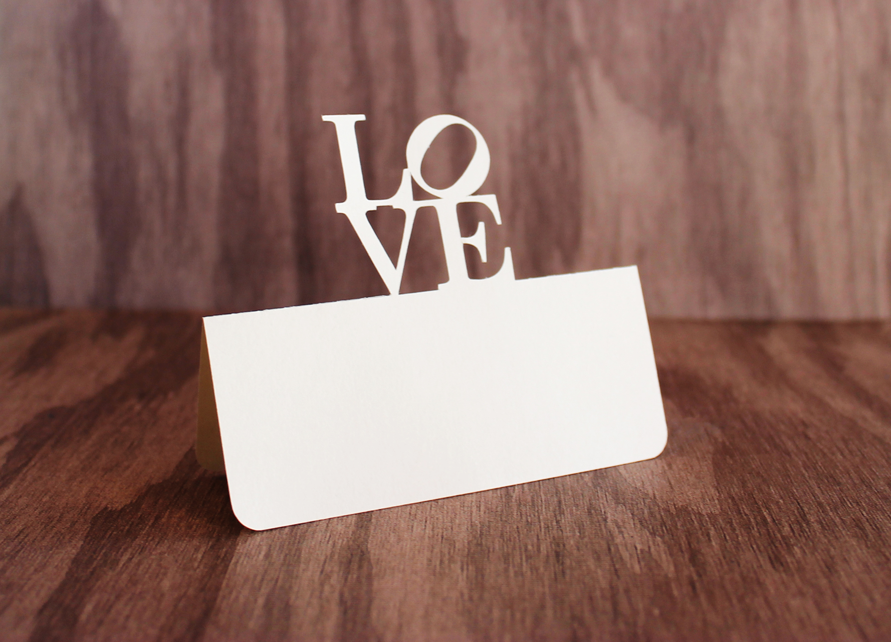Love Statue Place Cards - Philly
