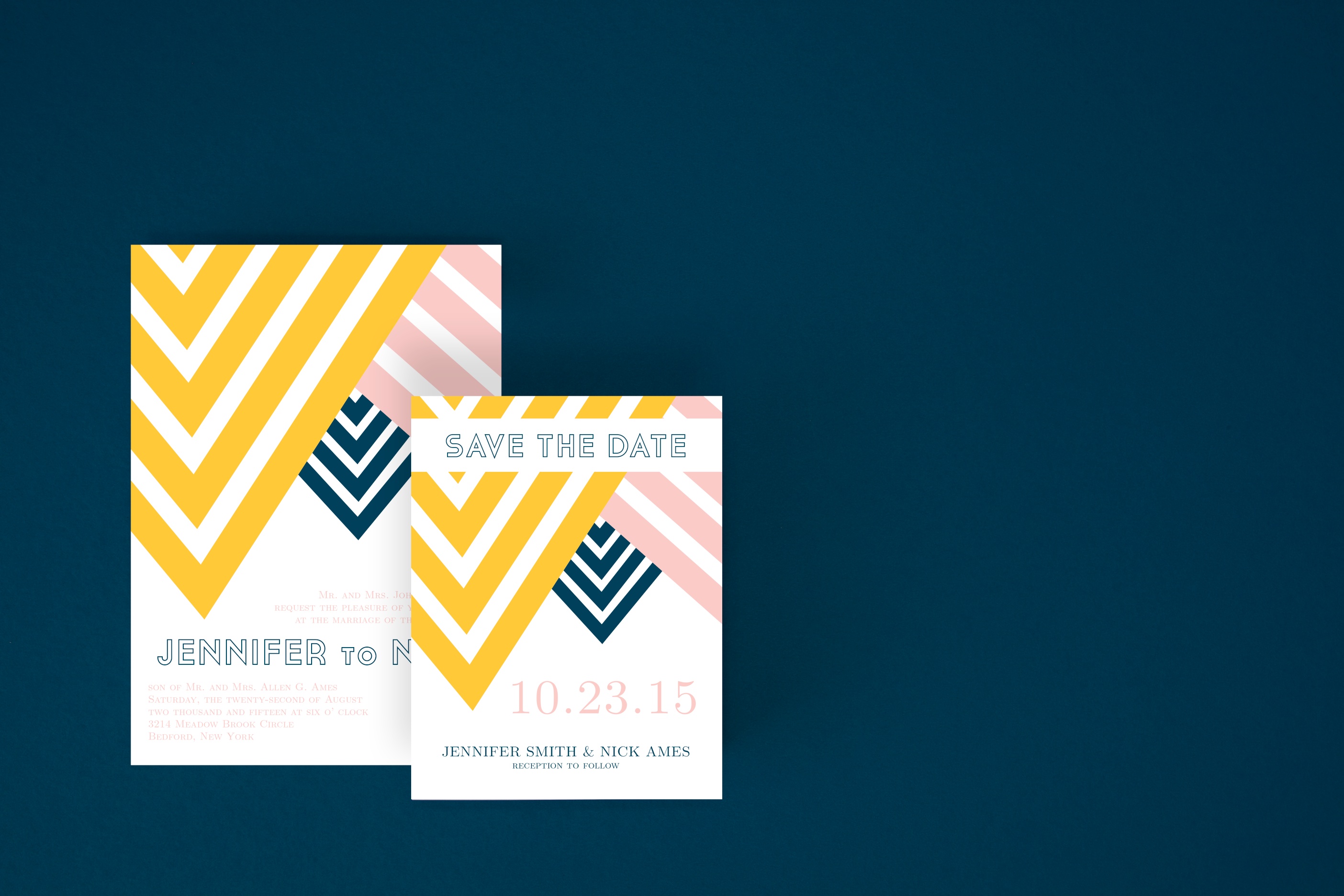 The Overlapping Arrows has a modern and trendy chevron design, it's ...