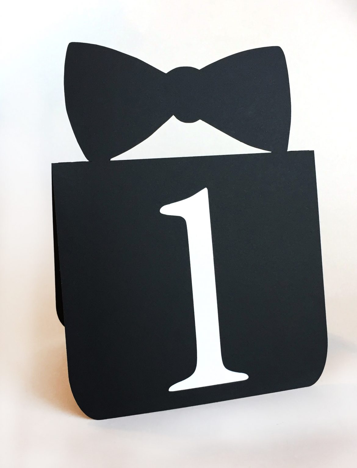 Bow Tie Table Numbers