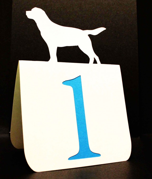 Dog table Number