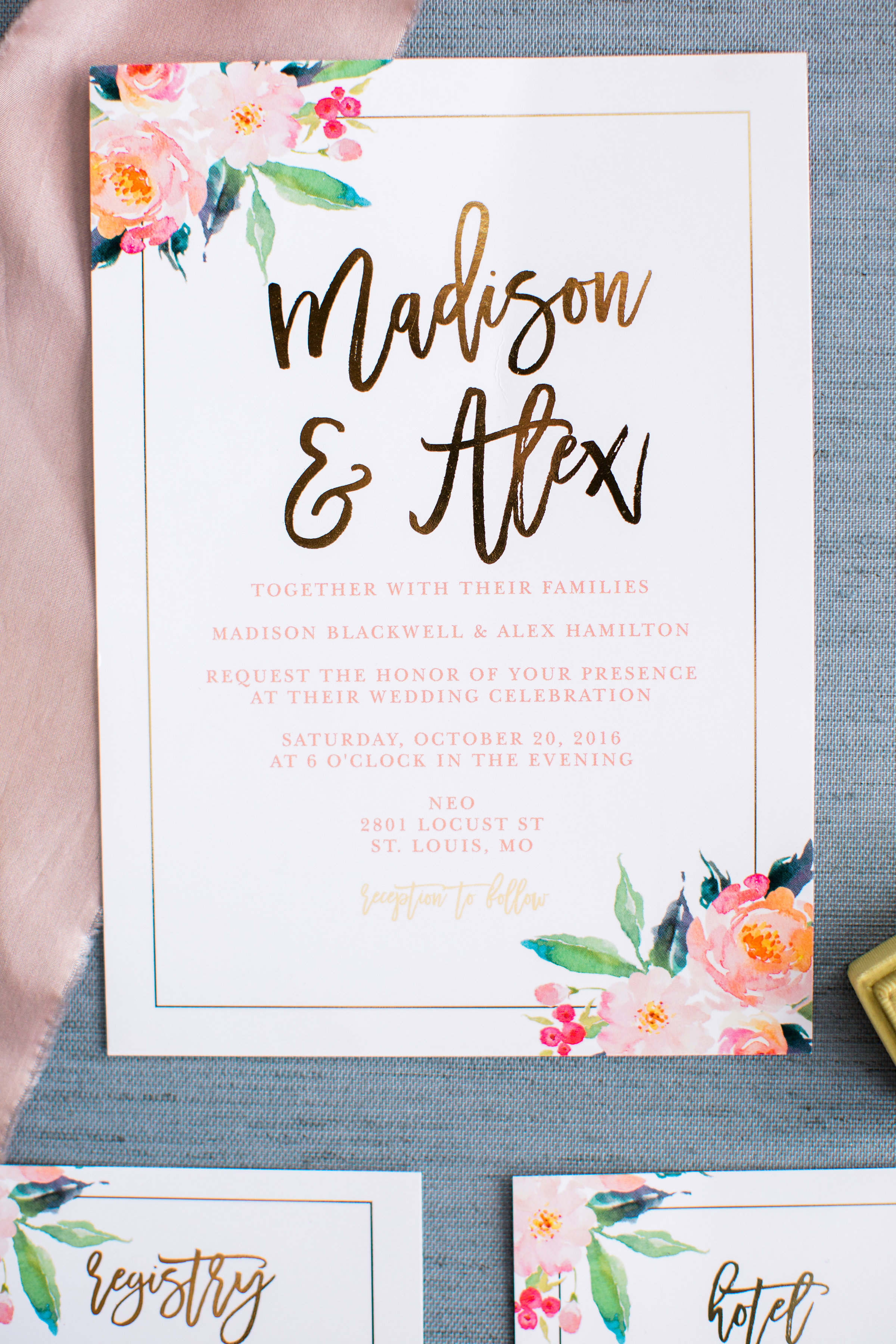 Standing Ovation Wedding Invitations