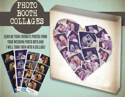 Photo booth Collage Canvas