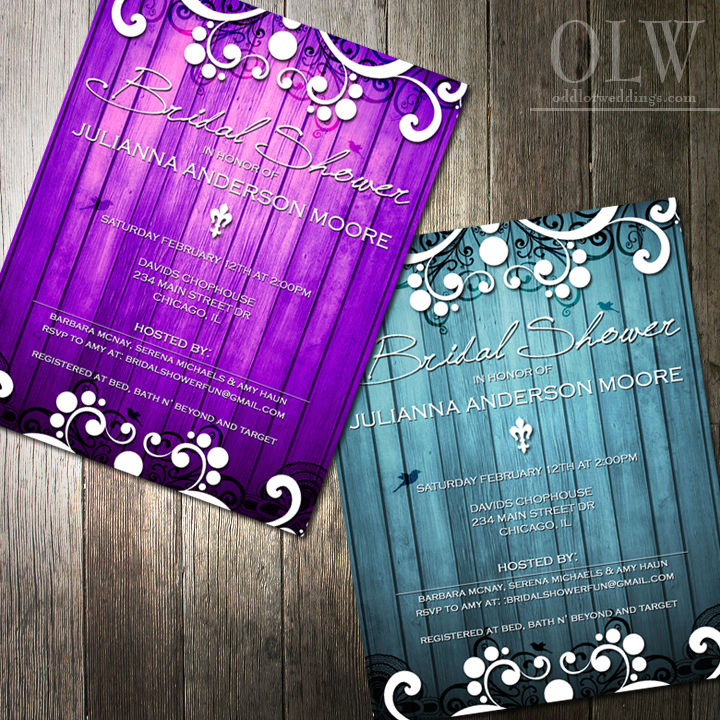 Rustic Wood Flourish