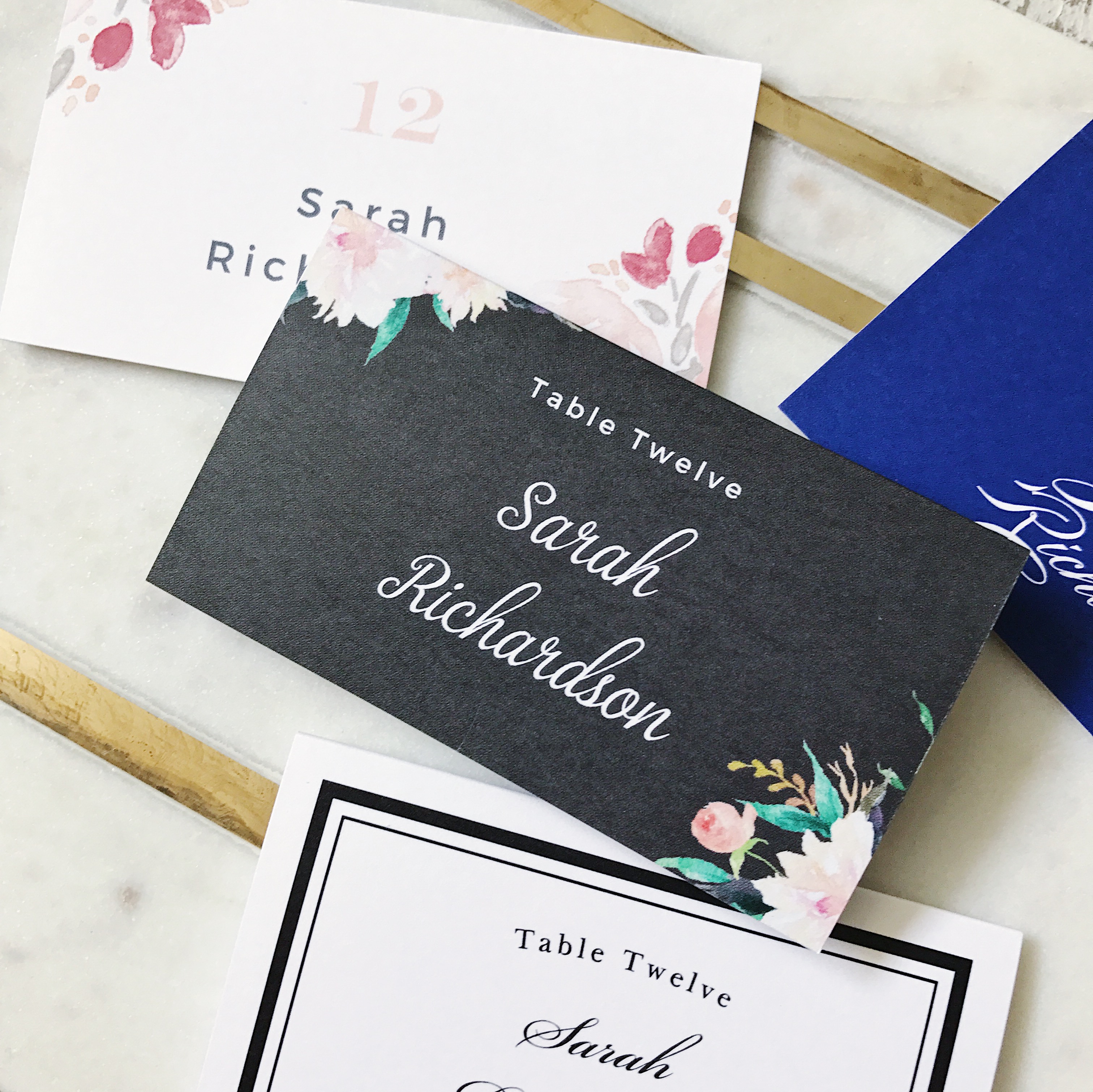 Blossoming Love Place Card