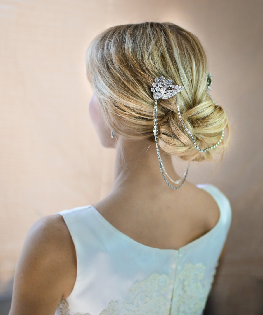 Flower Girl Hair Pins - Handmade Wedding | Emmaline Bride®