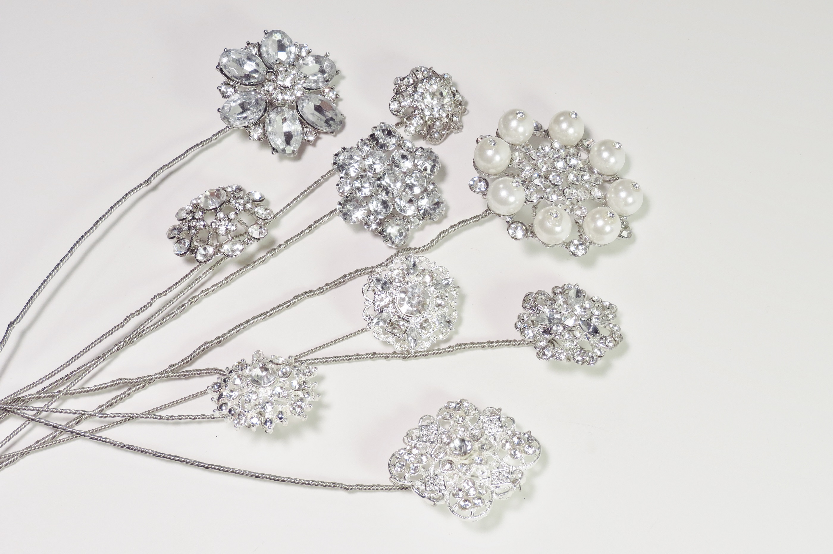 Rhinestone Brooch Picks