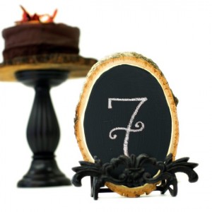 Chalkboard Table Numbers