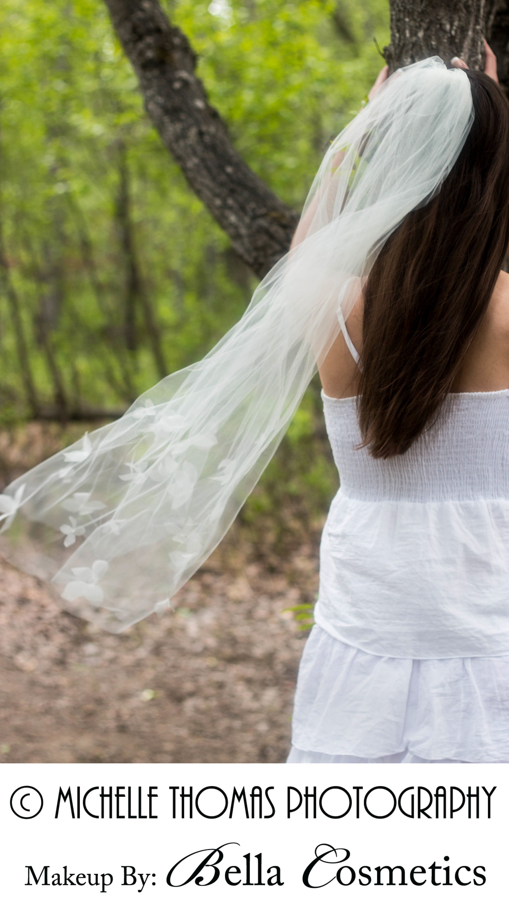 Floating Blossom Veil