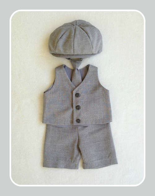 Heather Gray Newsboy Suit