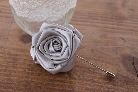 Silver Lapel Pin