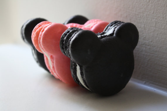 Mickey Mouse French Macarons