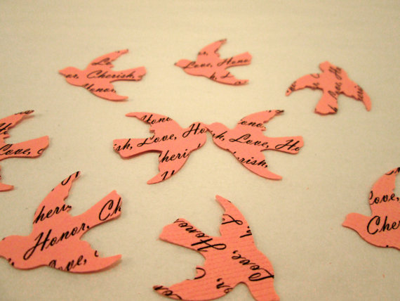 Custom Bird Confetti (Pink)