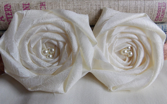 Ivory and Pearl Flowers