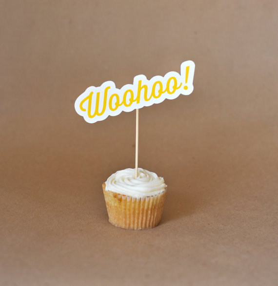 Woohoo! Cake Topper