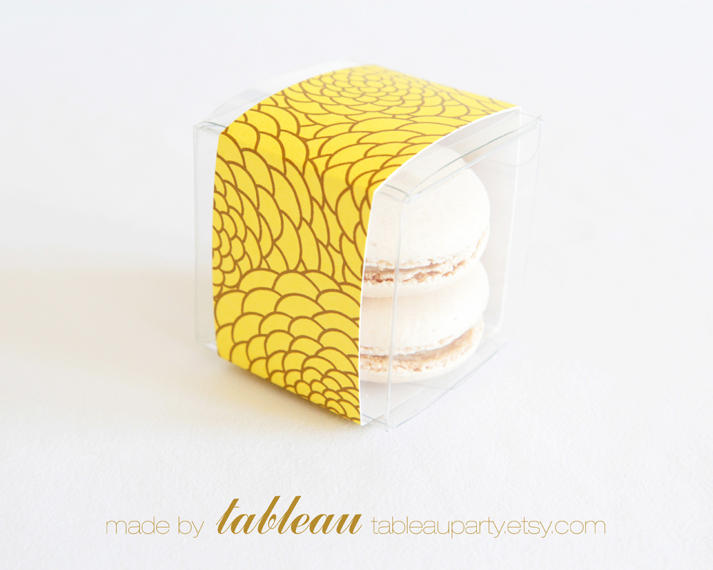 Customizable Floral Favor Box Kit
