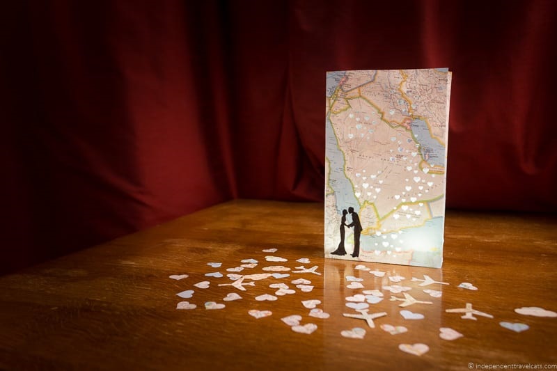 Travel Centerpiece, Map Luminary Bags, Travel Wedding