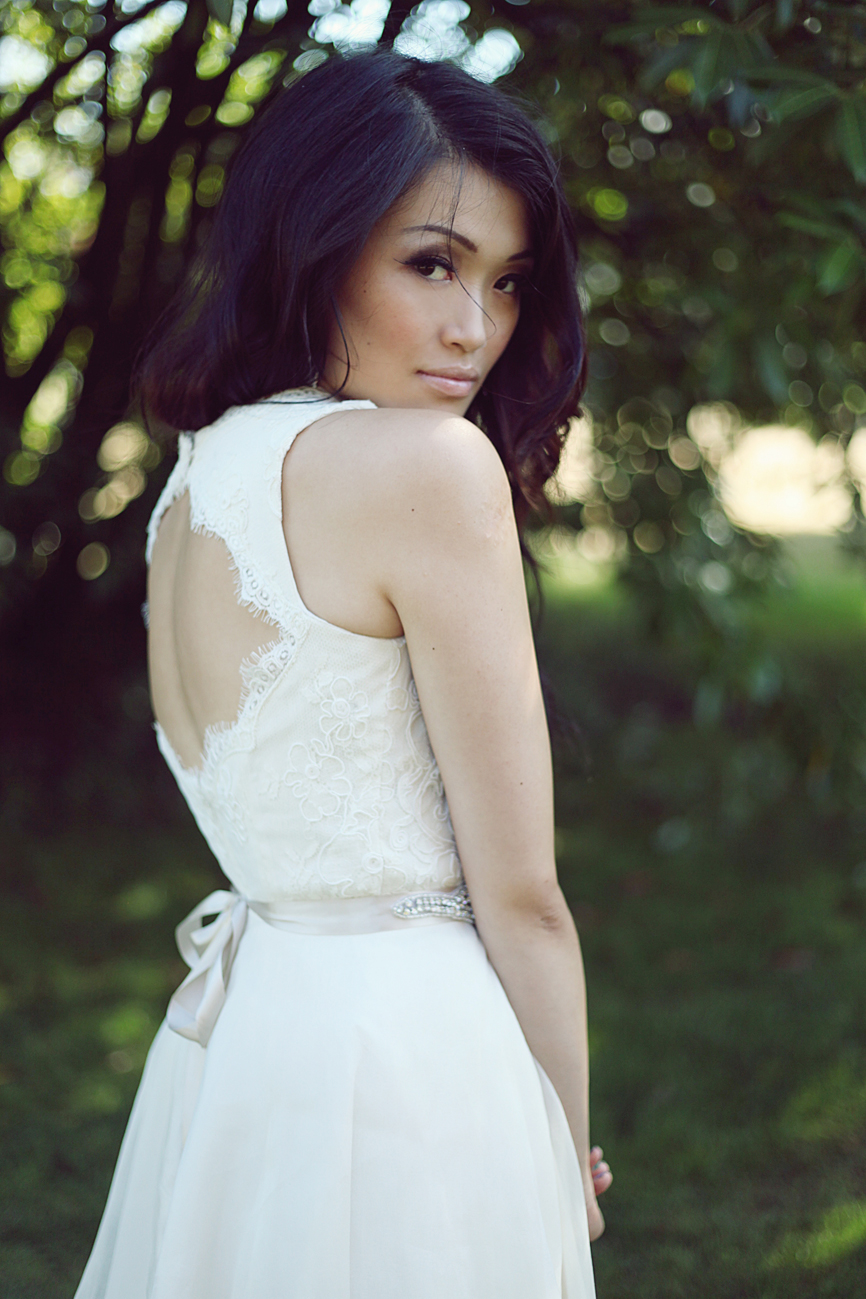 Short Diamond Back Dress