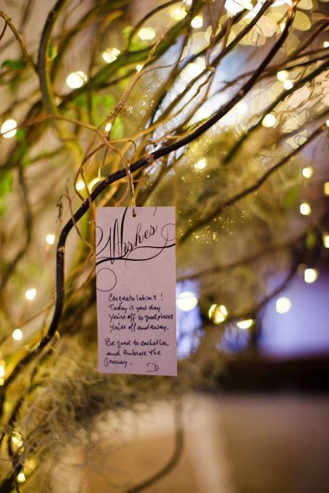 Wishing Tree Tags and Sign