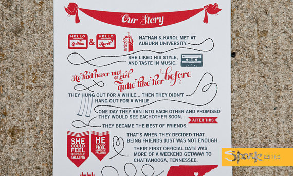 Storytelling Wedding Invitations