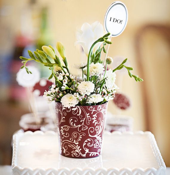 Marsala Wedding Theme Ideas - Wedding Colors | Emmaline Bride