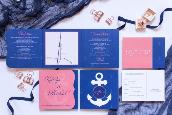 25 Nautical Wedding Invitations That Look Beautiful