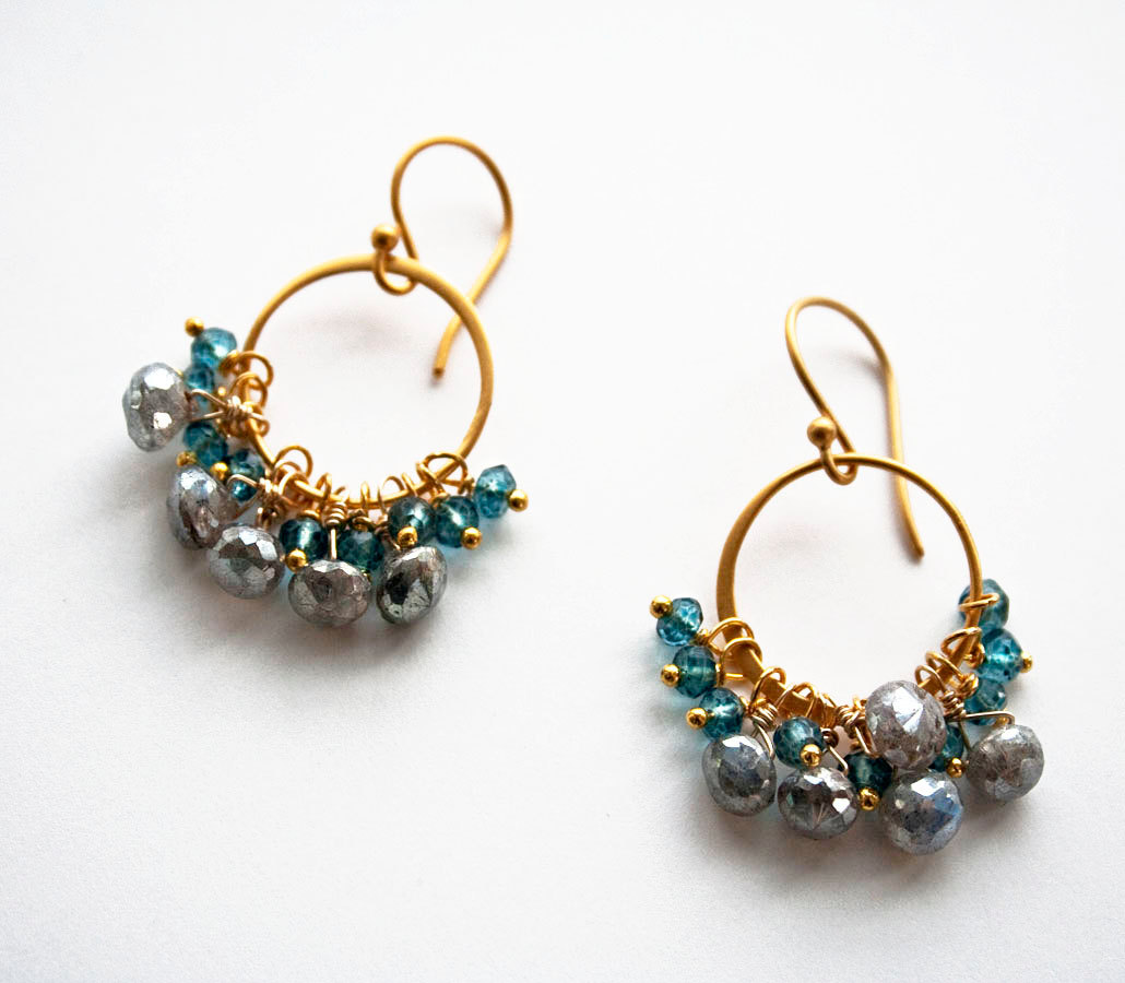 10 Earrings That Make a Perfect "Something Blue" | Emmaline Bride ...