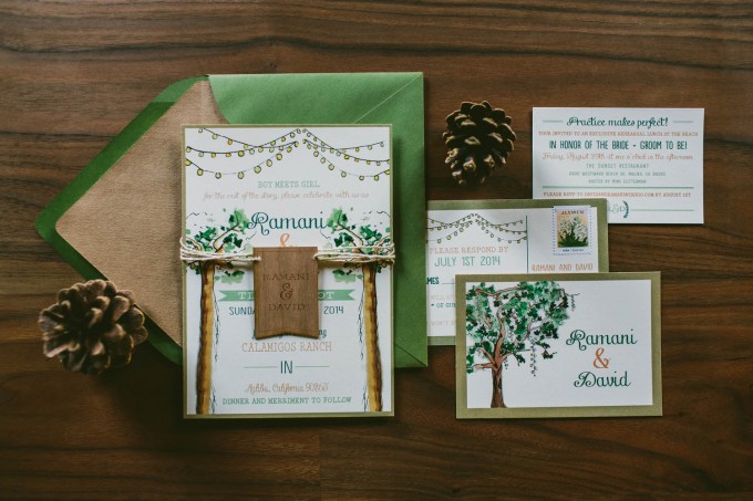 7 Amazing Rustic Wedding Invitations Etsy Finds | Emmaline Bride
