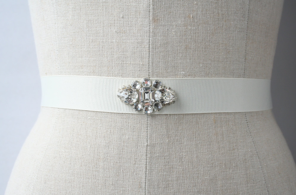 12 Beautiful Bridal Sashes to Complete Your Dress