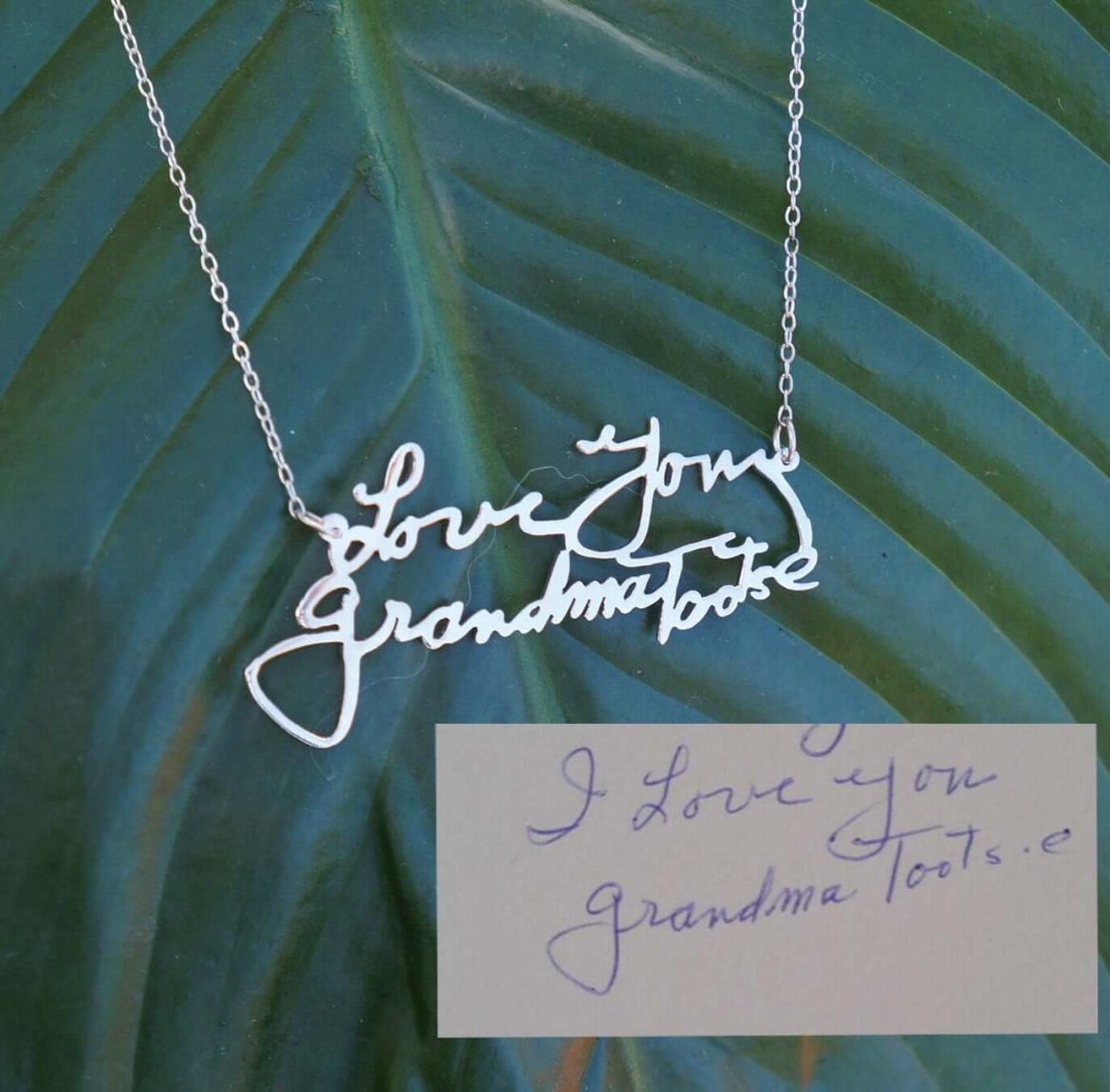 5 Best Handwriting Necklace Finds Made from ACTUAL Writing