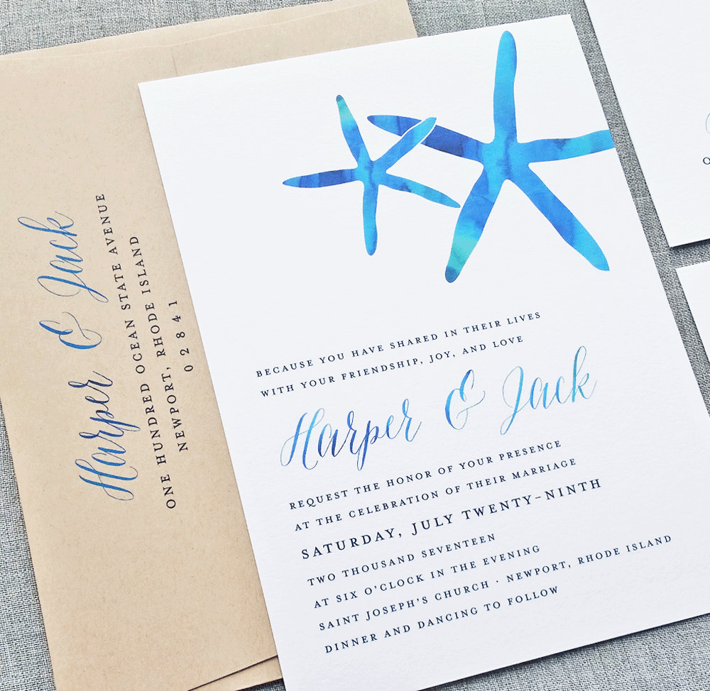 Beach Wedding Invitations / Ideas? - Ask Emmaline
