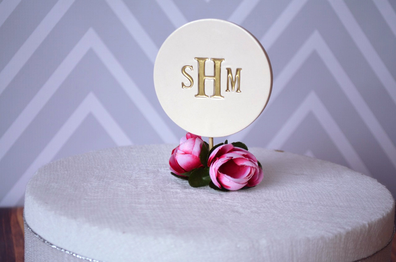 Ceramic Cake Toppers for Weddings | Emmaline Bride Wedding Blog