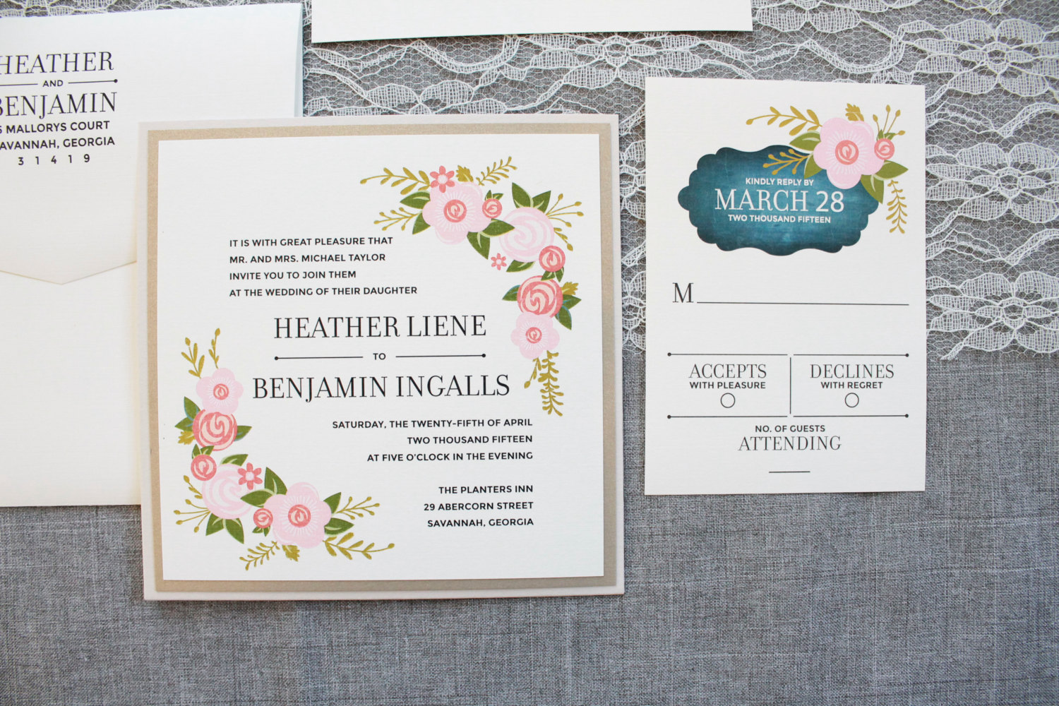 Square Wedding Invitations: What Size, Postage, Styles to Know