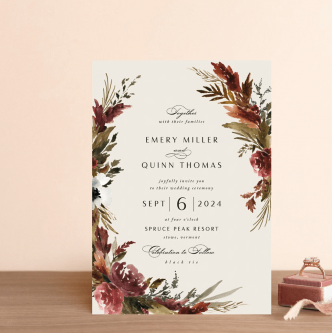 14 Most Inexpensive Wedding Invitations That Don't Look Cheap