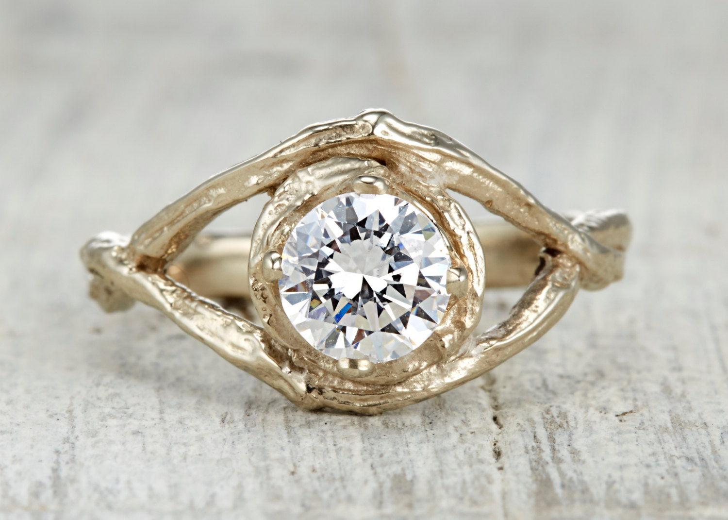 Nature Inspired Engagement Rings on Etsy | Emmaline Bride