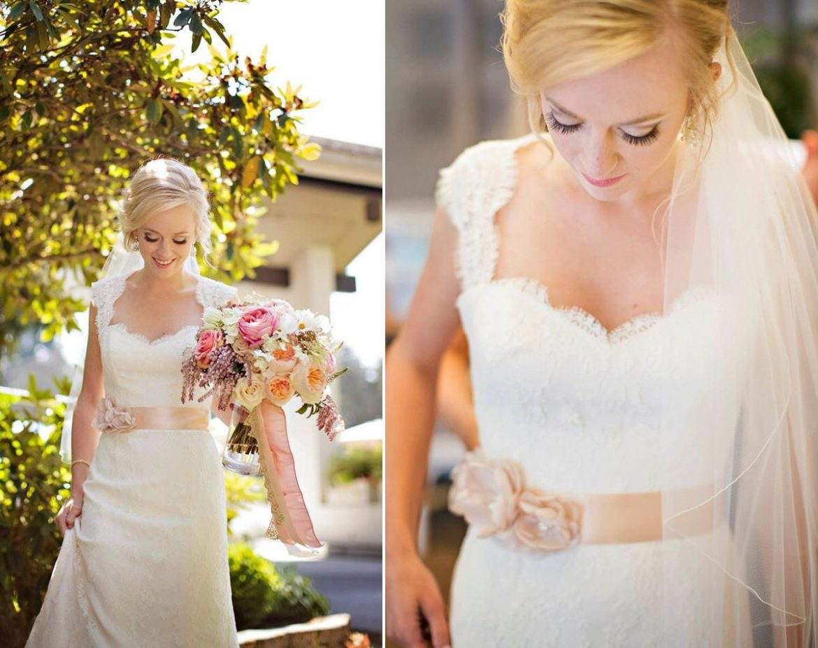 How to Tie a Wedding Dress Sash | Emmaline Bride
