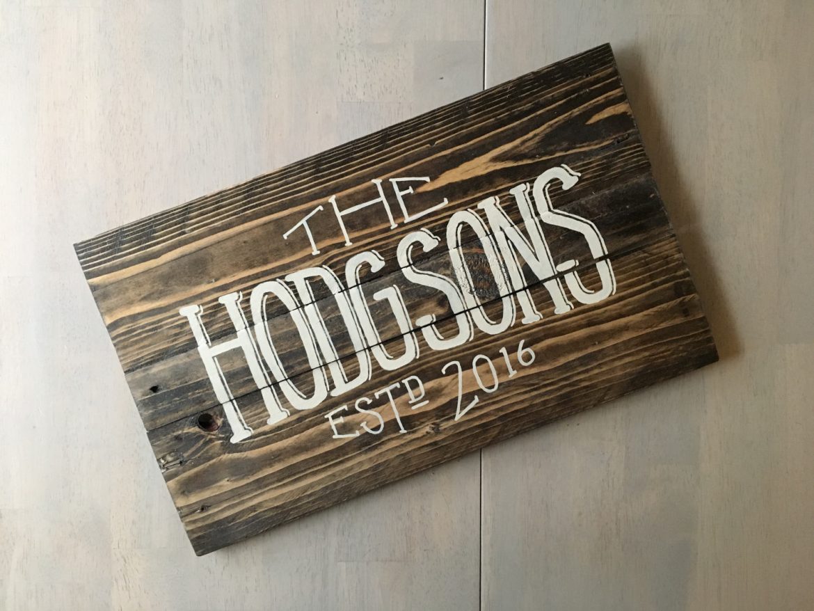 Top 10 Personalized Family Name Signs on Etsy | Emmaline Bride