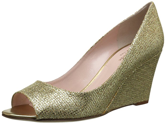 30 Best Gold Wedding Wedges: Low Heel, High Heel Wedges + Sandals