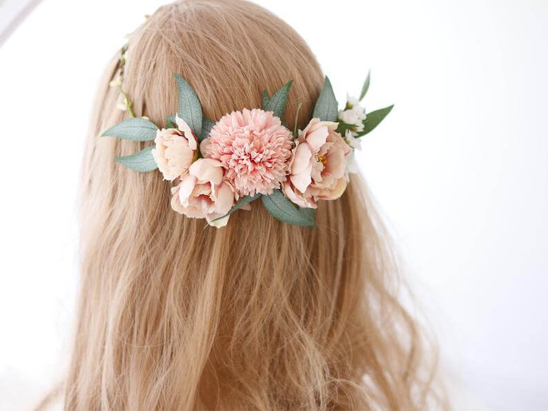50 Best Bridal Flower Crowns for Weddings | Emmaline Bride