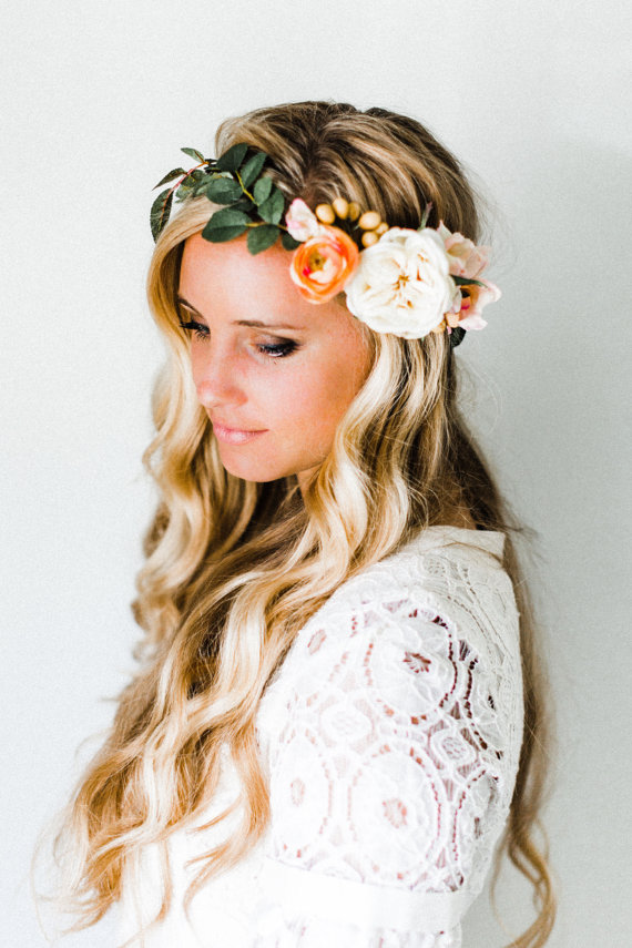 50 Best Bridal Flower Crowns for Weddings | Emmaline Bride