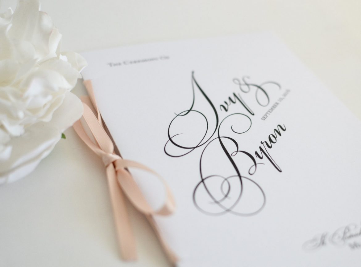 50 Most Unique Programs for Weddings (PHOTOS) | Emmaline Bride