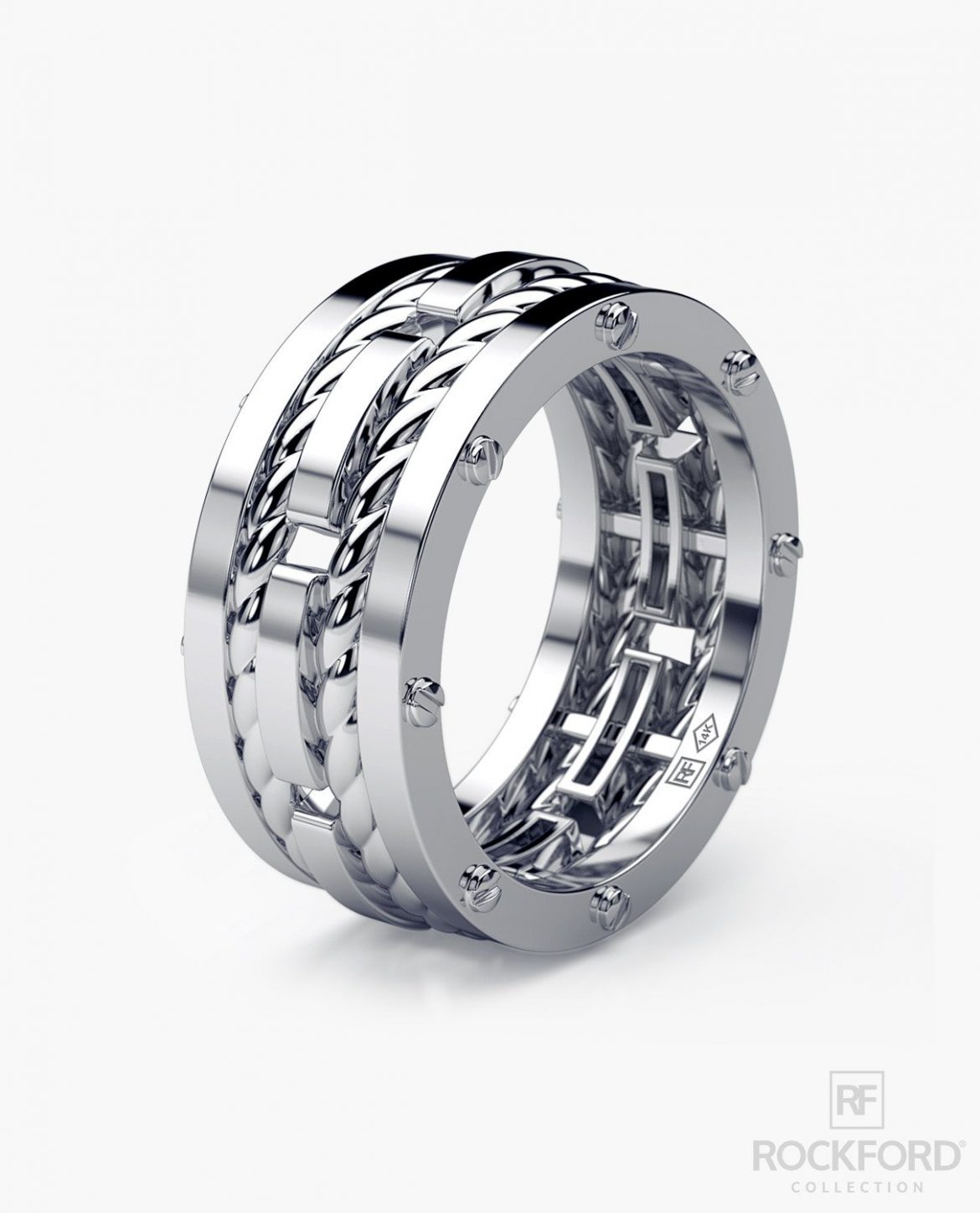 Strikingly Unique Mens Wedding Bands | Emmaline Bride® Weddings