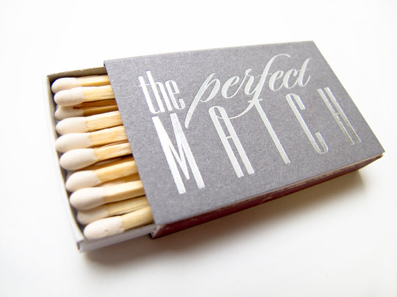 Wedding Matches: Personalized (+ Cheap!) Matchbox Wedding Favors
